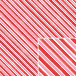 Pink & Red Candy Cane Stripe
