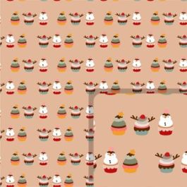 Cute christmas paper 009