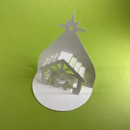 NATIVITY POPUP DECORATION