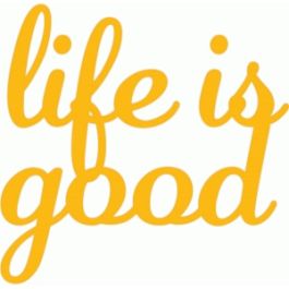 life is good script