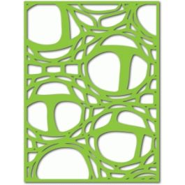 warped holes mat/layer/stencil