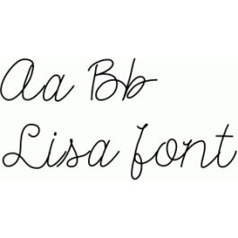 lisa font