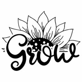 Grow Sunflower Word