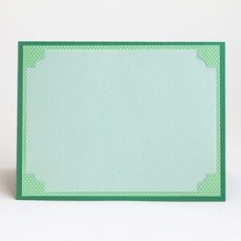 Layered Vellum Insert Card