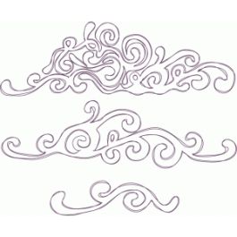 fancy motifs sketched