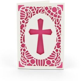 5X7 Insert Card Cross