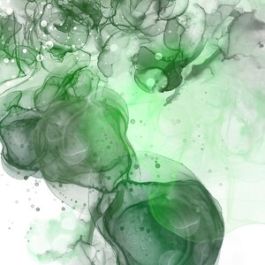 Green Alcohol Ink Background Pattern