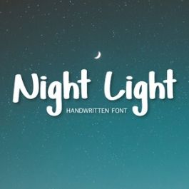 Night Light Font