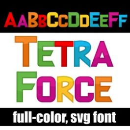 Tetra Force Color Font
