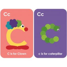 letter 'c' flashcard