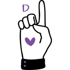 American Sign Language D