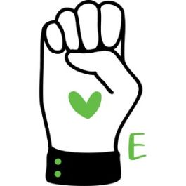 American Sign Language E