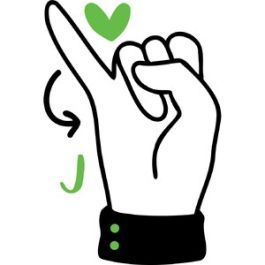 American Sign Language J