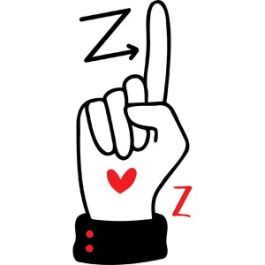 American Sign Language Z