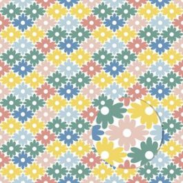 PAPER 12X12 FLORAL PATTERN 6