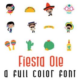 Fiesta Ole Full Color Font