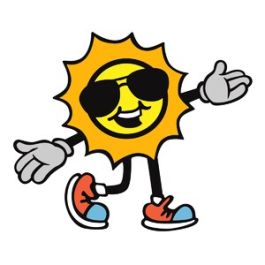 Happy Sun Graphic