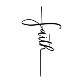 Faith in Shape of the Cross|473825