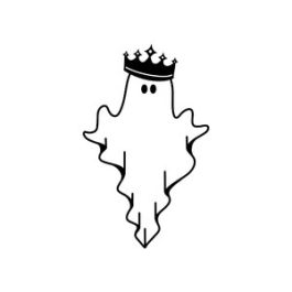 Ghost with Crown