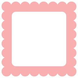 Scallop Square Frame|475803