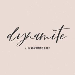 Dynamite Font|476051