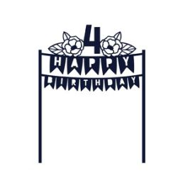 Fourth birthday cake topper|476276