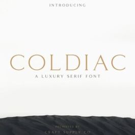 Coldiac Font Family