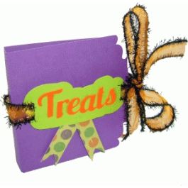 mini halloween candy folder