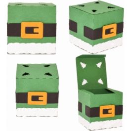 christmas clothing elf box