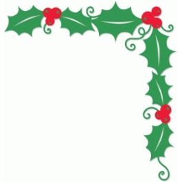 holly corner border