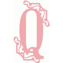 fancy letter q