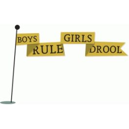 boys rule, girls drool|56028