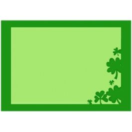 clover card border 2, 3x5