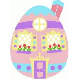 easter egg house