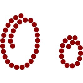 script alphabet: O|5703