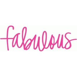 cursive fabulous