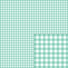 teal gingham pattern