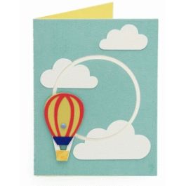 a2 interactive hot air balloon card