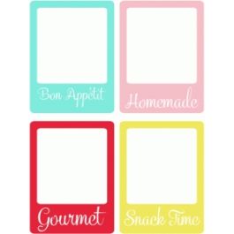 3x4 food frames