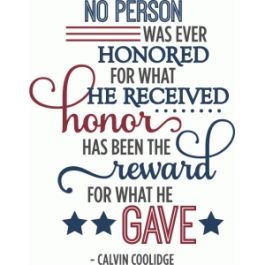 honor - reward for what gave military phrase