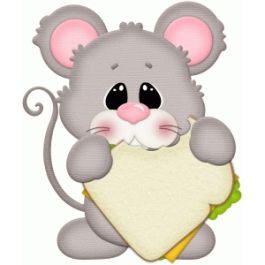 mouse eating sandwich pnc