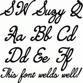 sw suzy q font