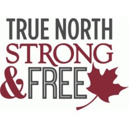 true north strong & free - phrase