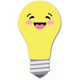 laughing light bulb