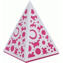 lacy pyramid box
