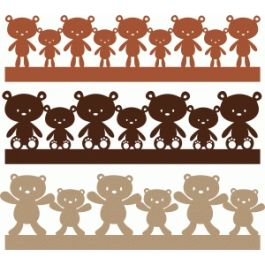 bear borders set