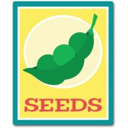 pea seed packet
