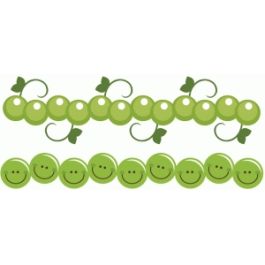 peas in a pod borders