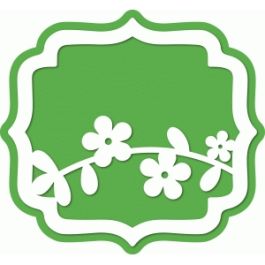 flower bracket label