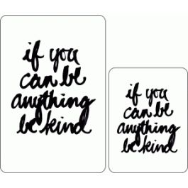 be kind journaling card